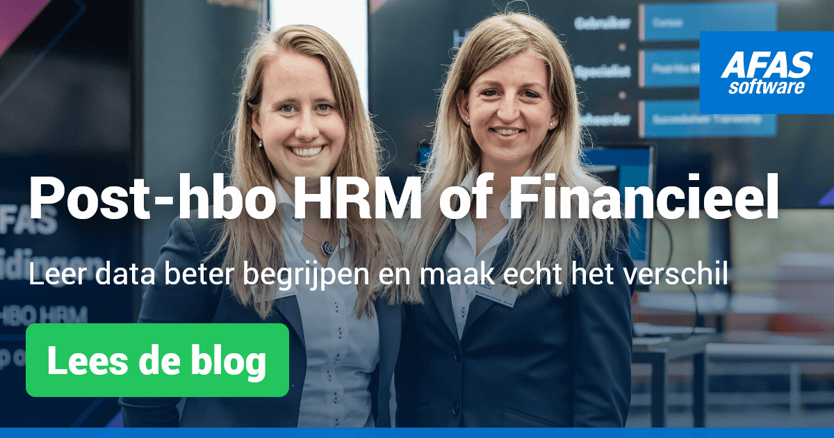 Wat als jouw HR- of financiële kennis morgen al het verschil maakt ...