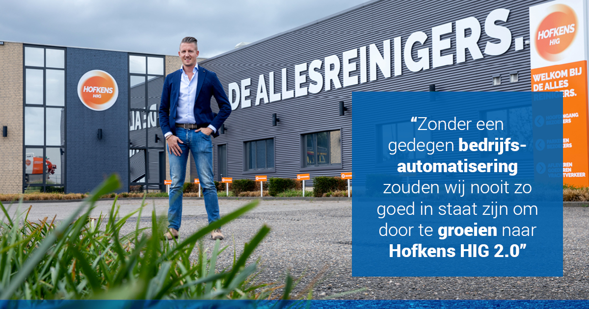 Hofkens HIG verruilde losse applicaties voor een ERP-totaaloplossing