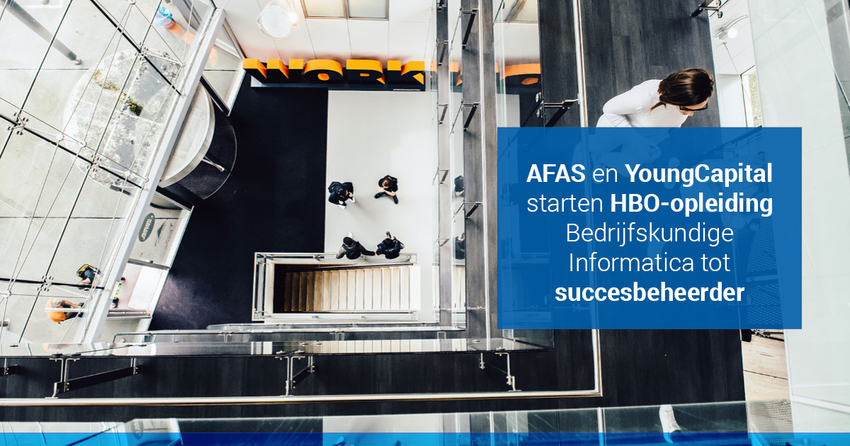 AFAS en YoungCapital starten hbo-opleiding tot Succesbeheer