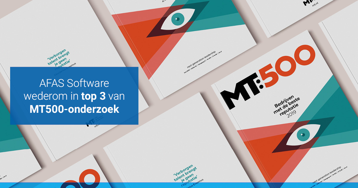 AFAS Software wederom in top 3 van MT500-onderzoek - AFAS Software