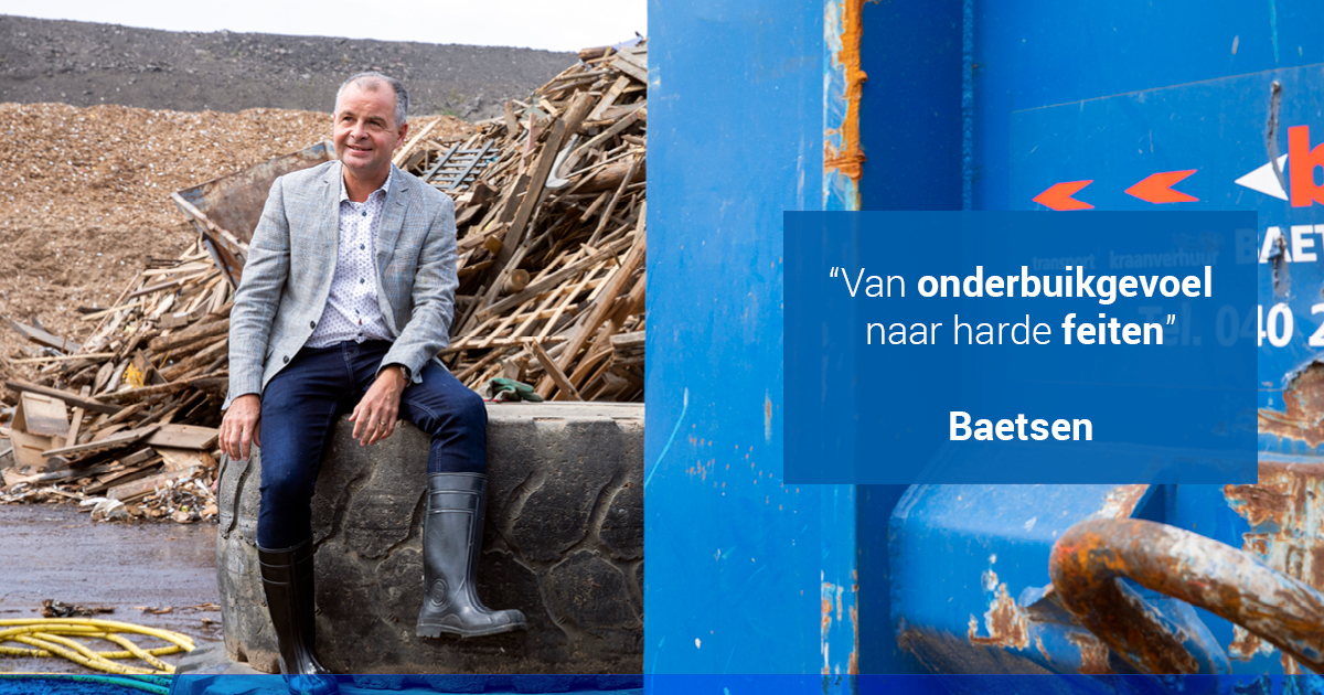 Baetsen verlegt de focus naar sturen op rendement