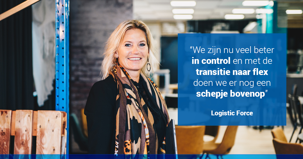 Logistic Force implementeert nieuwe flex functionaliteit