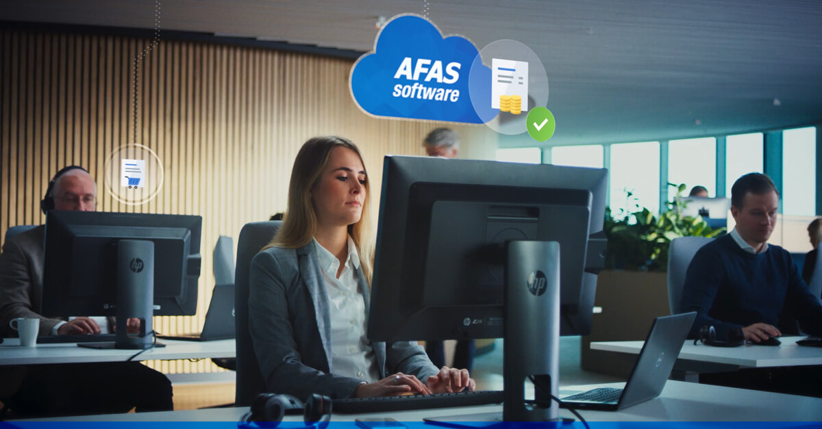 AFAS bedrijfssoftware: één pakket voor je hele organisatie AFAS bedrijfssoftware: één pakket voor je hele organisatie